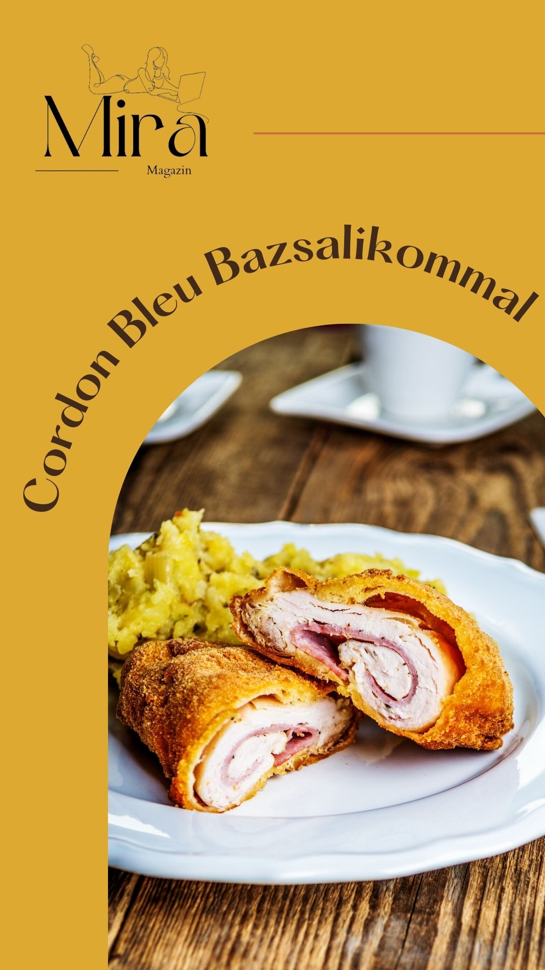 Bazsalikomos Cordon Bleu Recept - A Legísletesebb Conrdon Bleu