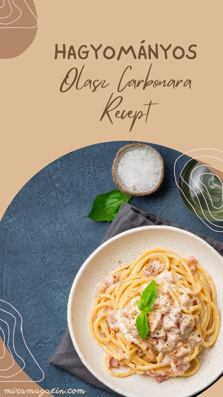 Eredeti Carbonara Recept - Olasz Spagetti Carbonara Recept