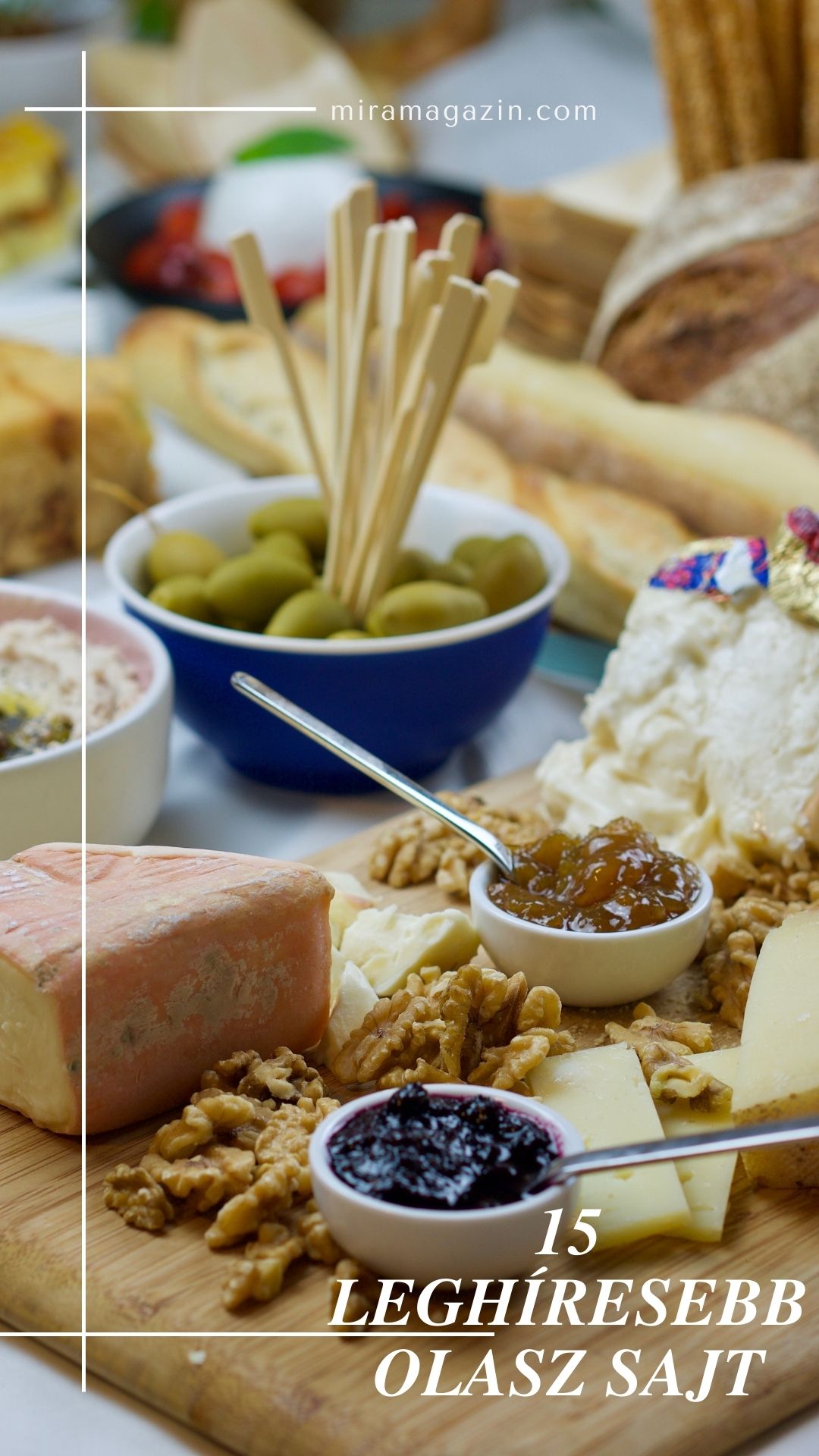 15 Leghíresebb Olasz Sajt - Olasz Sajtok Listája