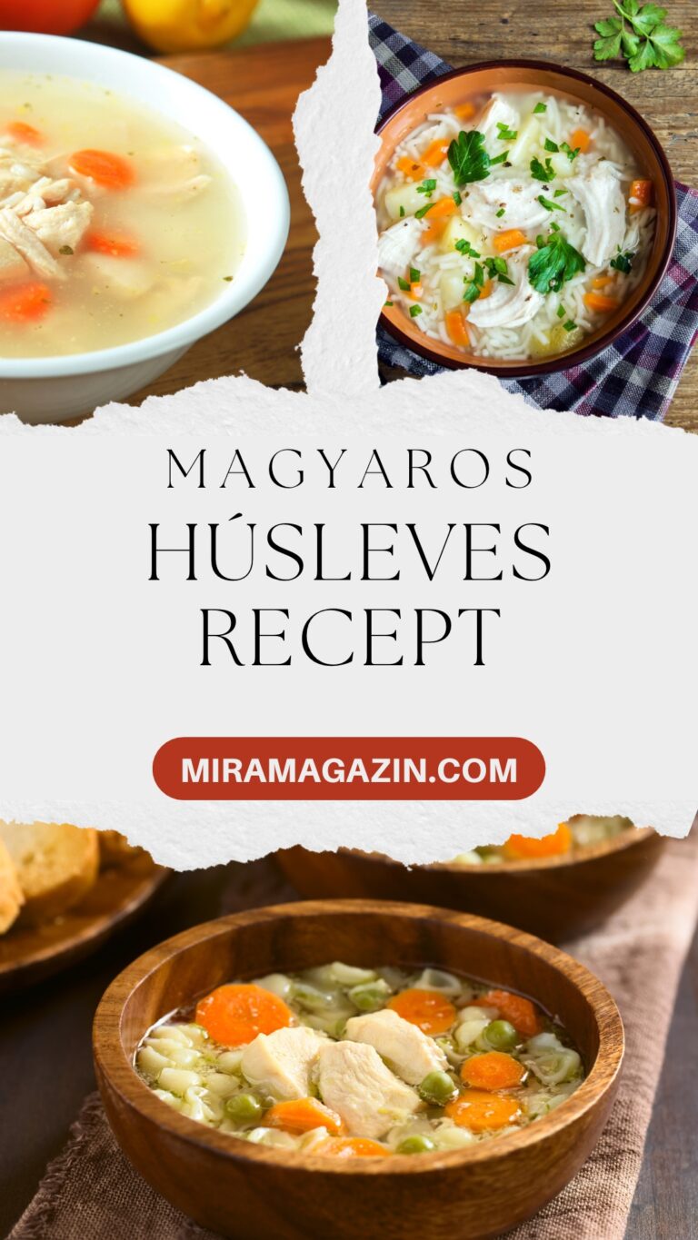 Húsleves Recept - Mira Magazin