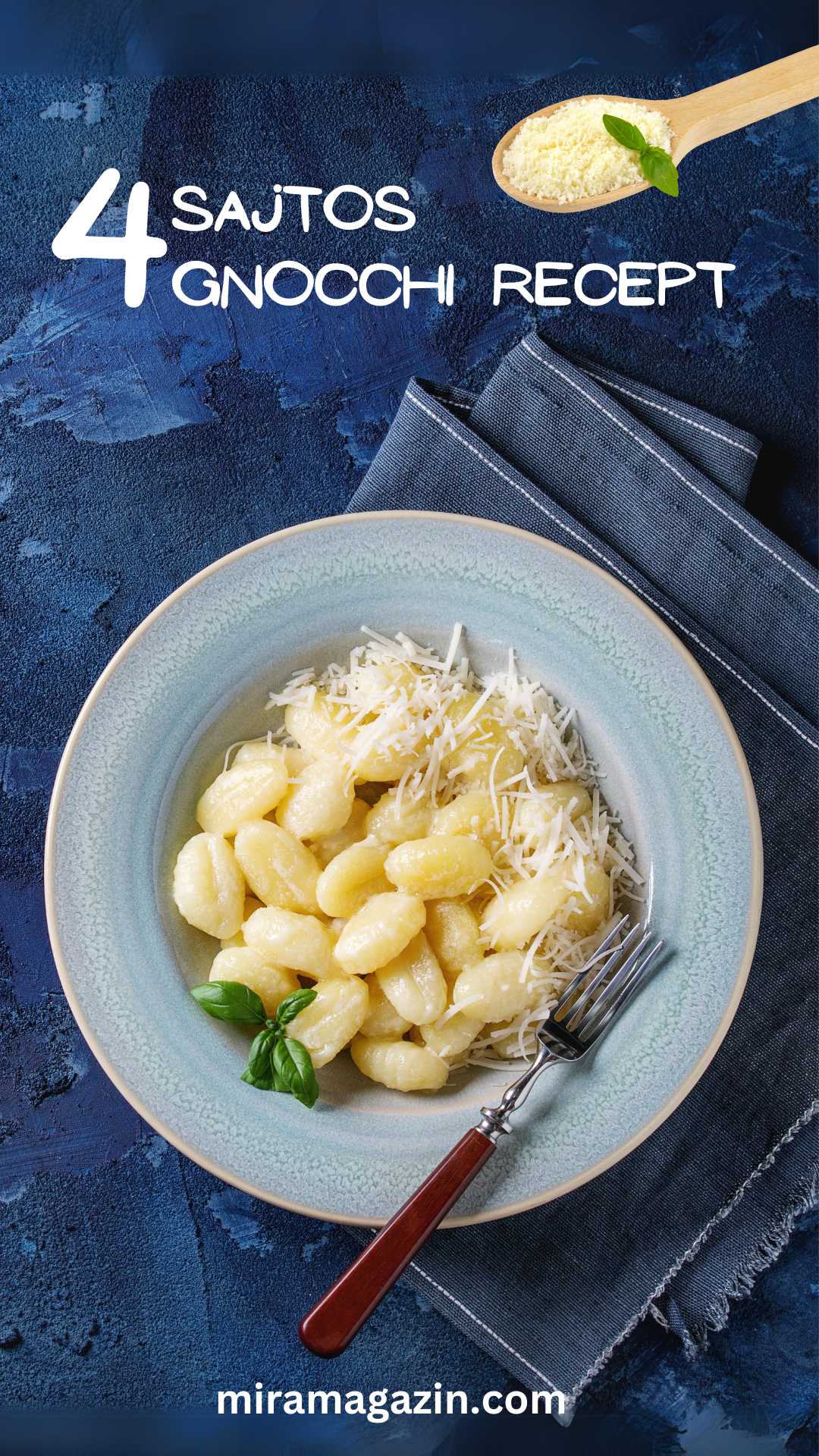 4 Sajtos Gnocchi Recept - Eredeti Olasz Gnocchi Recept